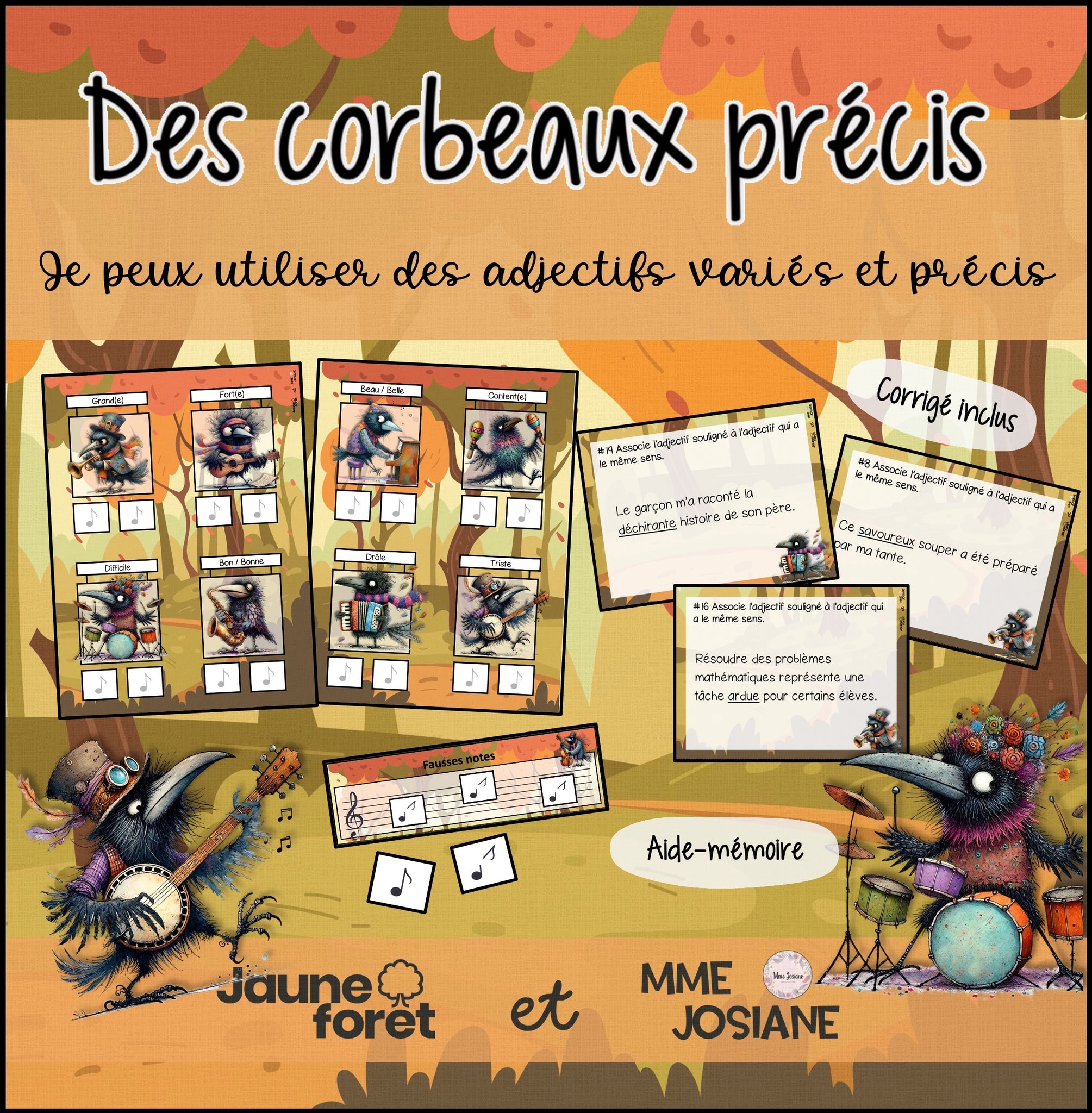 Trousse vocabulaire: Utilisation de mots précis et variés – Fino Éducation