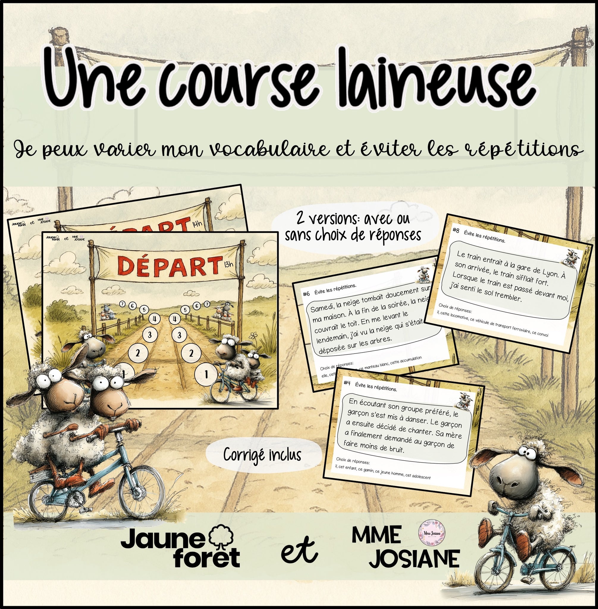 Trousse vocabulaire: Utilisation de mots précis et variés – Fino Éducation