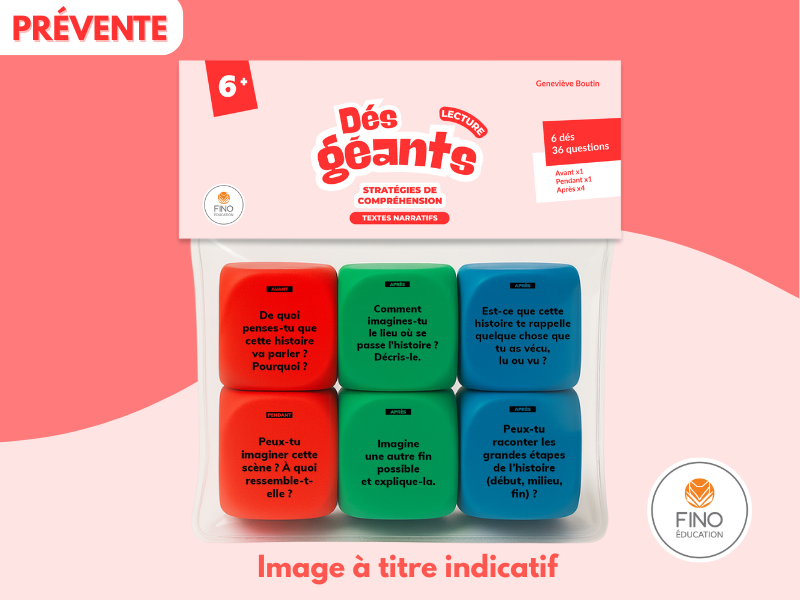 Dés géants de lecture - Stratégies de compréhension de textes narratif ...